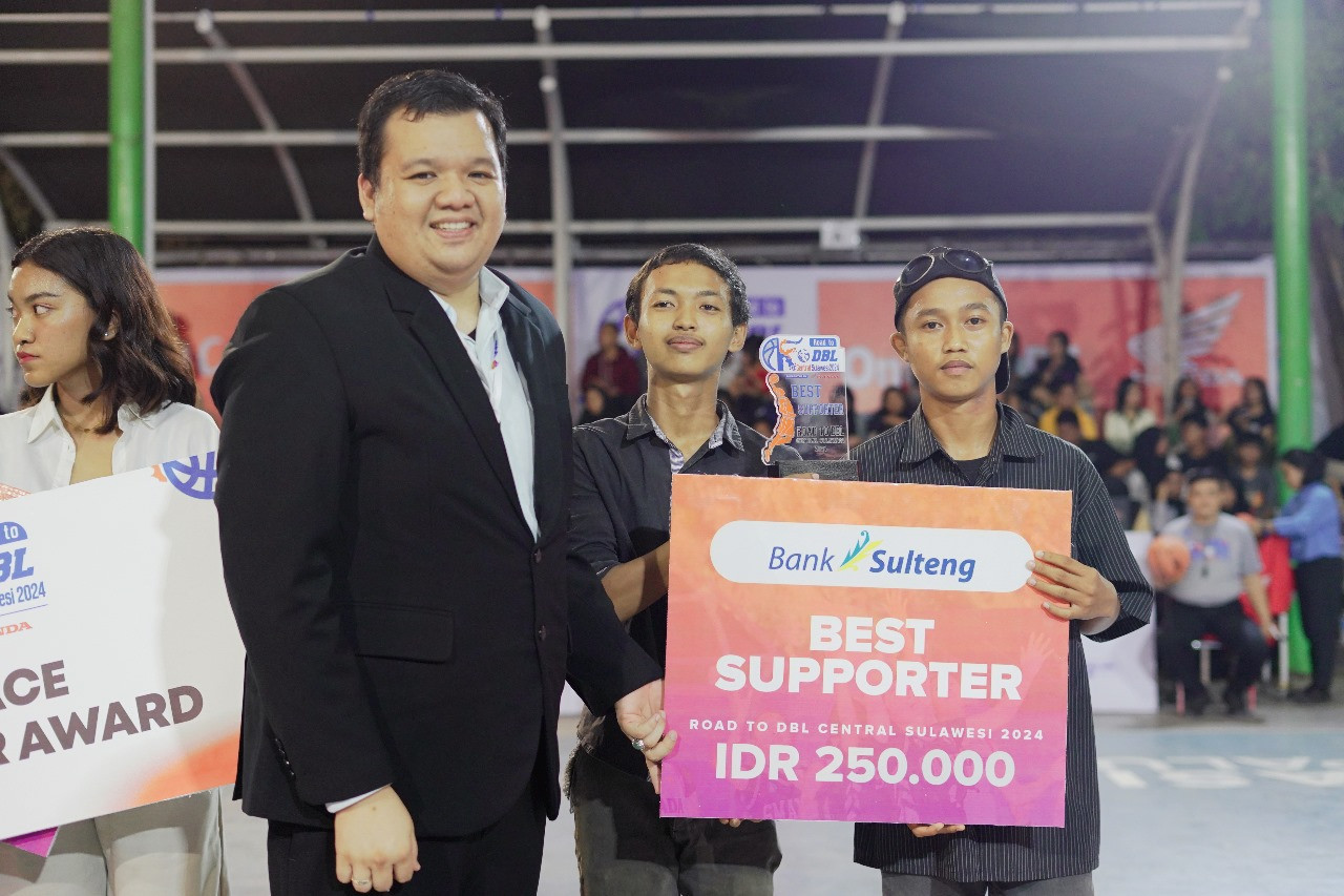 Daftar Pemenang Best Supporter Award Road to DBL Central Sulawesi 2024 | DBL ID